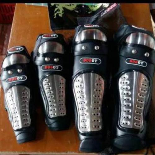 Jual 1Set deker besi merek bosot pelindung siku dan lutut - Jakarta ...
