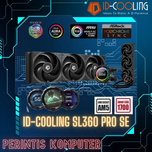 Jual ID-COOLING SPACE SL360 PRO SE ARGB LCD Display 360mm - AIO CPU ...