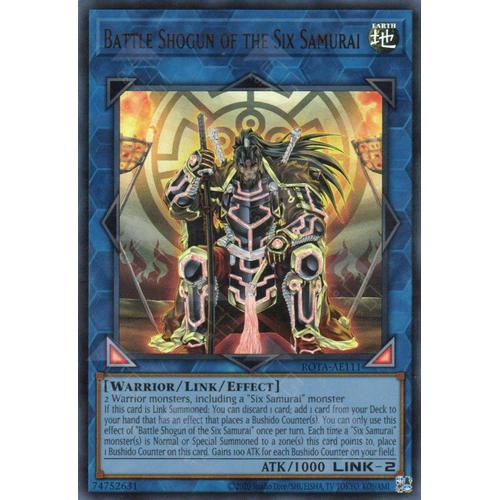 Jual Battle Shogun of the Six Samurai | Rarity | Yugioh AE ROTA-AE111 ...