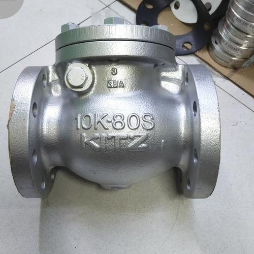 Jual swing check valve kitz 6" inch jis 10k cast iron kitz original 100 ...