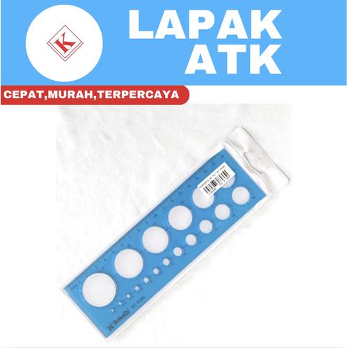 Jual Penggaris Cetakan Template Shape Bulat BUTTERFLY BT-9100 - Jakarta ...