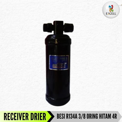 Jual Receiver Drier Dryer Filter Ac Mobil Besi r134 r134a 3/8 Oring ...