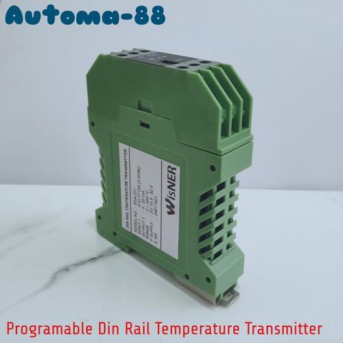 Jual WISNER SDA-221 Industrial DIN Rail Temperature Transmitter Output 4-20mA DC 24V Input RTD ...