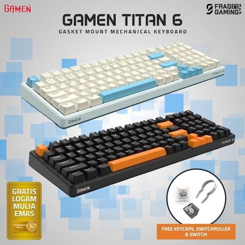 Jual GAMEN TITAN 6 / VI / TITAN6 / GAMEN TITAN KEYBOARD GAMING GASKET ...