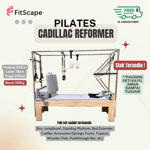 Promo Fitscape Cadillac Reformer / Alat Olahraga Pilates Multifungsi ...