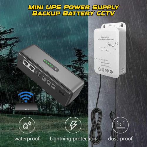 Jual Mini UPS USB 5V DC 12V 2A Backup Aki Powerbank Untuk CCTV Modem Wifi - UPS1202A 12V ...