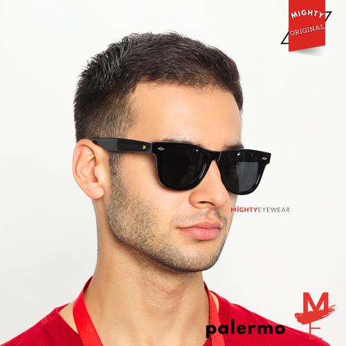 Promo MIGHTY kacamata hitam Pria - PALERMO BLACK SUNGLASS - Fr+ ...