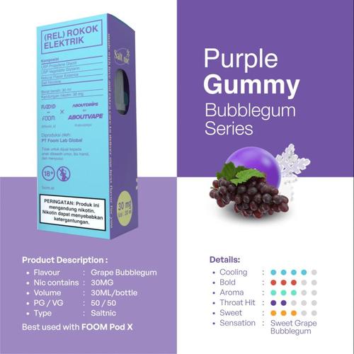Jual Foommscc es Purple Gummy es 30 MLIII - Kota Bandung - SigmaClouds ...