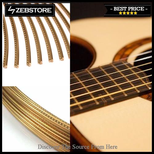 Jual Kawat Fret Fretwire Gitar Kuningan Gold Gulungan Roll 3mm - Kota ...