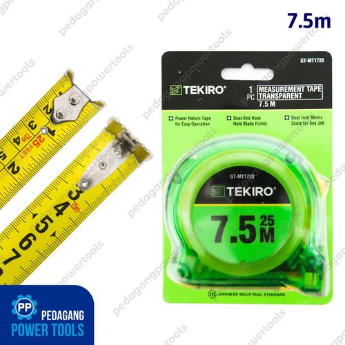 Jual TEKIRO METERAN 7.5 METER TRANSPARAN MEASURING TAPE GT-MT1720 ...