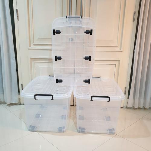 Jual Box Container Bening 128 Liter Ezy Transparan Kontainer Plastik ...