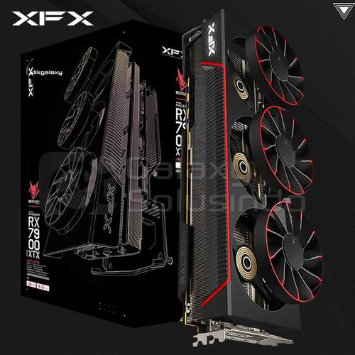Promo XFX Radeon RX 7900 XTX MERCURY MAGNETIC AIR 24GB GDDR6 RDNA 3 ...