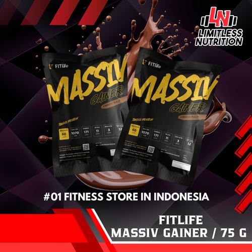 Jual Fitlife Massiv Gainer Sachet - Massiv Gainer 1 Serving - Kab ...