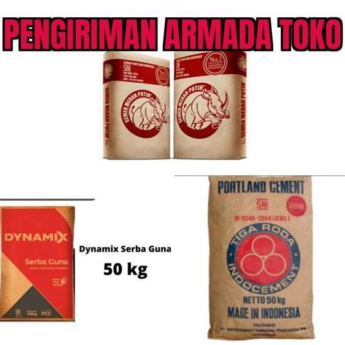 Jual Semen Dynamix,Merah Putih Dan Tiga Roda (50 Kg) Tersedia ...