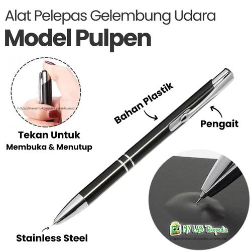 Promo Air Release Pen Tools Pulpen Peniti Pelepas Gelembung Udara Pada ...