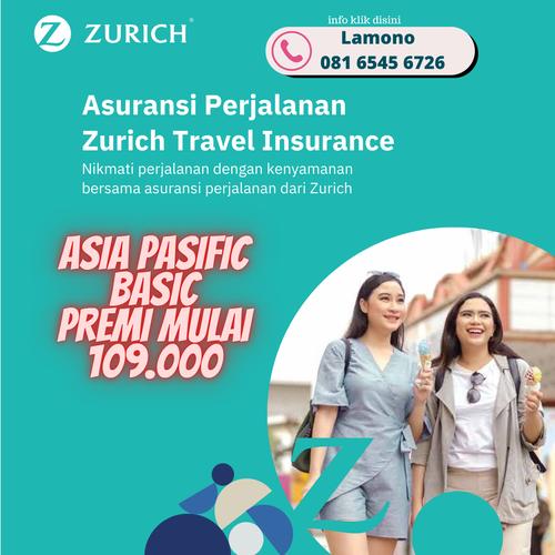 Jual Zurich Travel Insurance Internasional Asia Pacific BASIC - INDIVIDU 70+, 11-15HARI - Kota ...