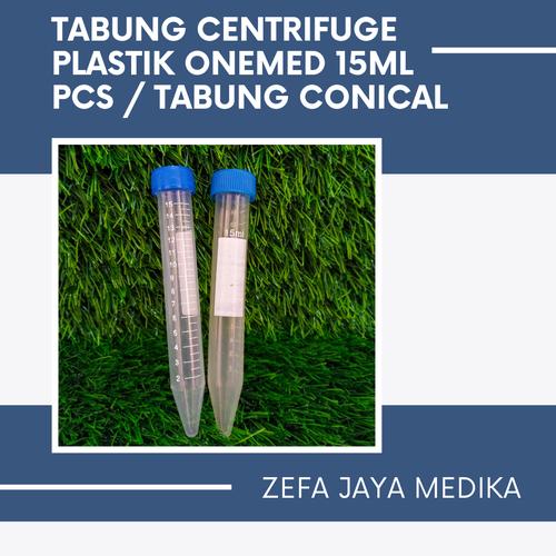 Jual Tabung Centrifuge Plastik Onemed 15ml Pcs/Tabung Conical - Kota ...