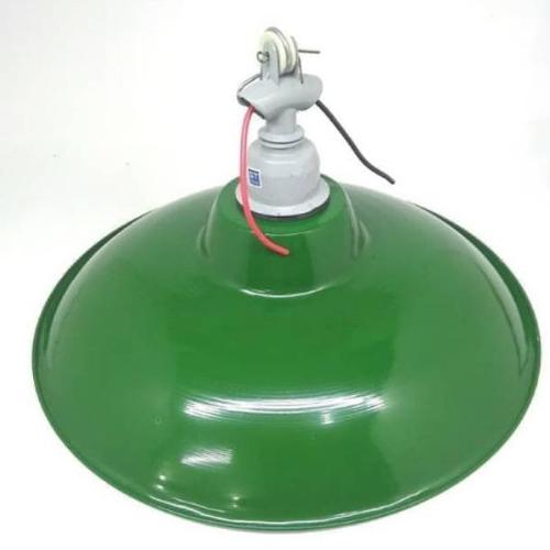 Jual Kap Lampu Jalan WD Hijau Gantung E27 + Fitting / Lampu Tiang/ Kap Jalan Gantung / Lampu ...