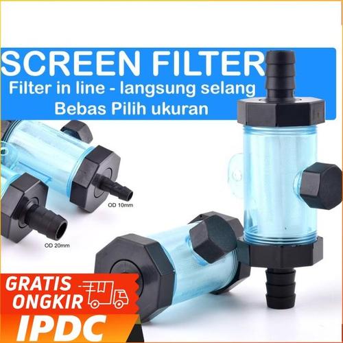 Jual Screen Filter Inline untuk filter misting / irigasi springkler ...