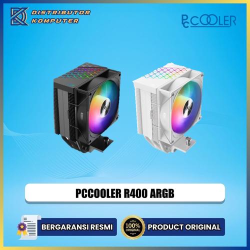 Jual PCCOOLER / PC COOLER R400 ARGB - CPU COOLER - Hitam - Jakarta ...