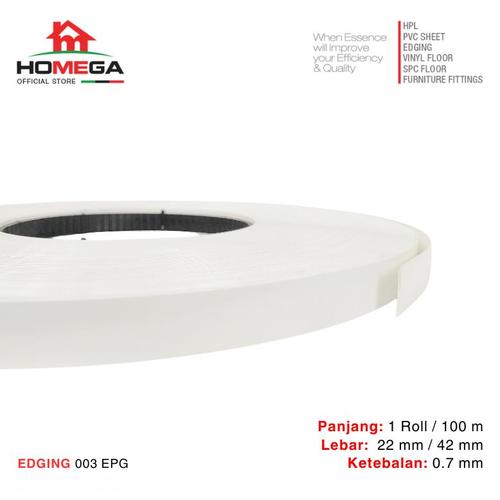Jual HOMEGA PVC Edging- Pelapis Meja PVC - Tekstur Porcelain White ...
