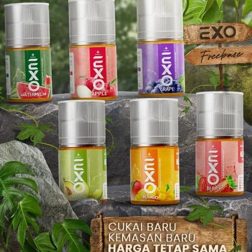 Jual EXO MANGO GRAPE MELON APPLE BERRY WATERMELON 60ML 3MG BY MONK ...