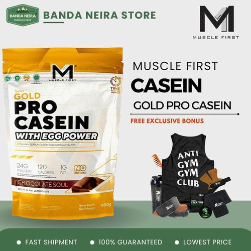 Jual M1 Muscle First Musclefirst Gold Pro Casein Protein Asli ...