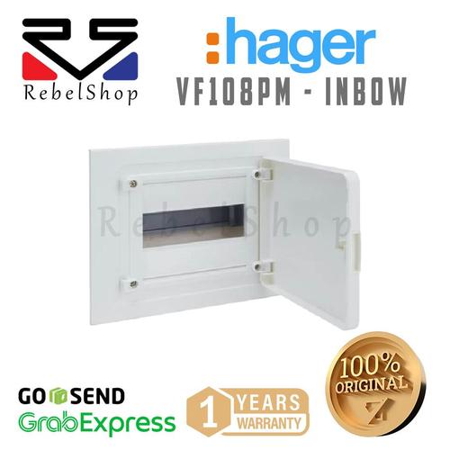 Jual Hager Kotak Box Mcb Inbow Tanam Vf108Pm Plain 8 Modul / Group ...
