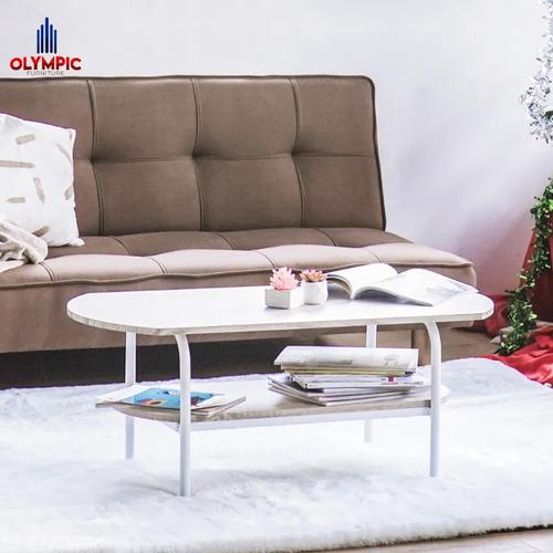Jual OLYMPIC COFFE TABLE MEJA OVAL MEJA TAMU MINIMALIS CT STARLA - Kota ...