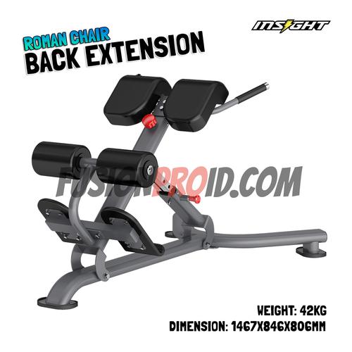 Promo Insight Back Extension Roman Chair DR010 Alat Fitness Gym ...