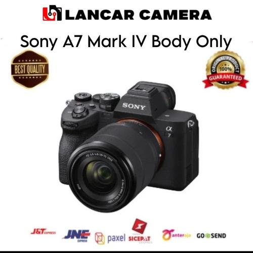 Jual SONY A7 MARK IV BODY ONLY Mirrorless Camera - Jakarta Barat ...