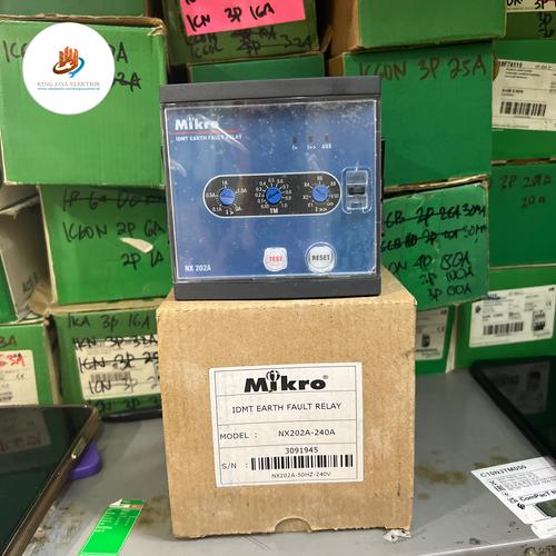 Jual MIKRO EARTH FAULT RELAY NX202A-240A - Jakarta Pusat - King Jaya ...