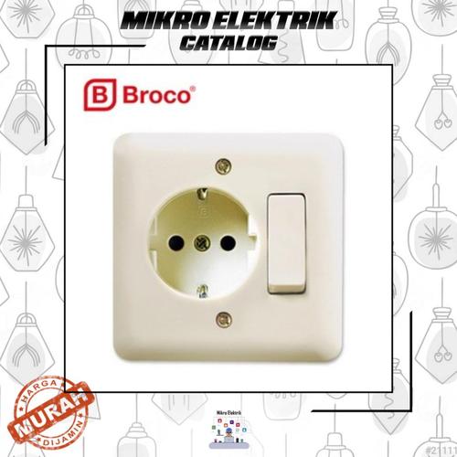 Jual Saklar Engkel + Stop Kontak Ib/Inbow Broco 525161 - Promo - Kota ...