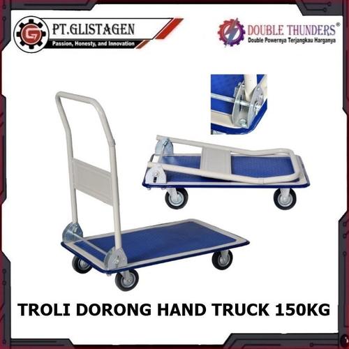 Jual Troli Barang Lipat Hand Truck Gerobak Besi 150 Kg TROLLEY 150KG ...