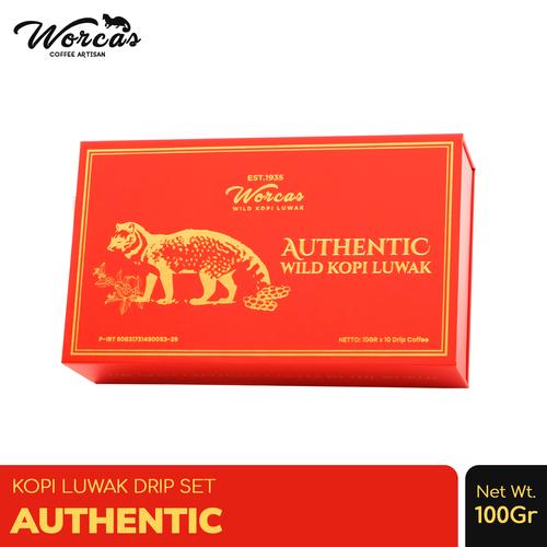 Jual WORCAS Authentic Wild Kopi Luwak Drip Filter 100gr - Jakarta Barat ...