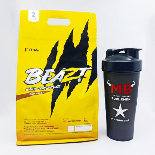 Promo Beazt Fitlife 2 lbs Whey Protein Concentrate WPro Pro Isolate Fit ...