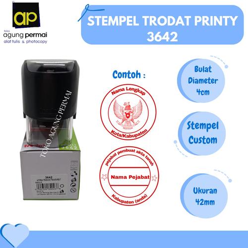 Jual Stempel Otomatis Notaris - PPAT Trodat 3642 - Jakarta Utara - Toko ...