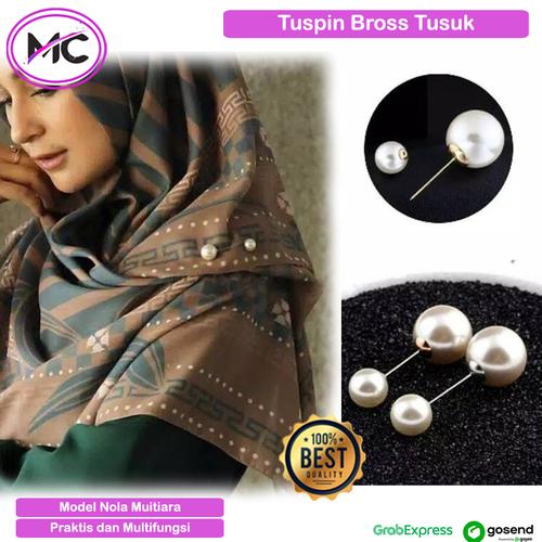 Jual Tuspin Hijab Mutiara Bross Pin Jilbab Mutiara Simpel Bros Tusuk ...