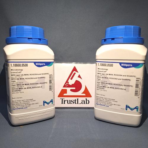 Jual MRS Agar Merck 1.10660.0500 / de Man, Rogosa, Sharpe M.1.10660. ...