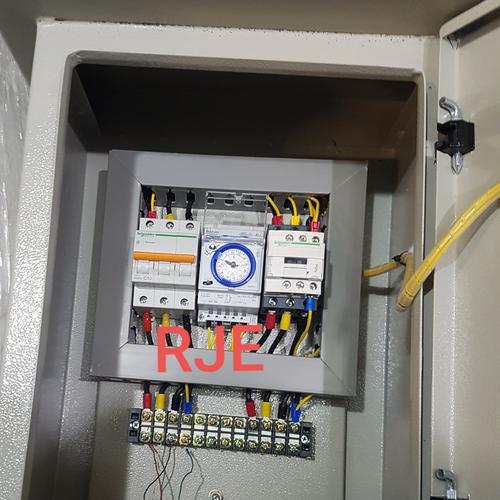 Jual panel otomatis 3 phase dengan timer komplit box outdoor 30x40cm ...
