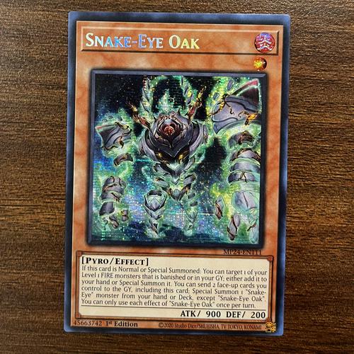 Jual YuGiOh Snake-Eye Oak MP24 Prismatic Secret - TCG US - Kota ...