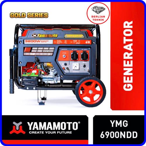 Jual Gasoline Generator Genset Bensin Yamamoto YMG 6900 NDD / 3200 Watt - Jakarta Barat ...
