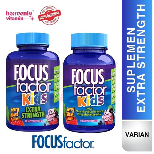 Jual Focus Factor Kids Extra Strength - Vitamin Suplemen Otak Anak ...