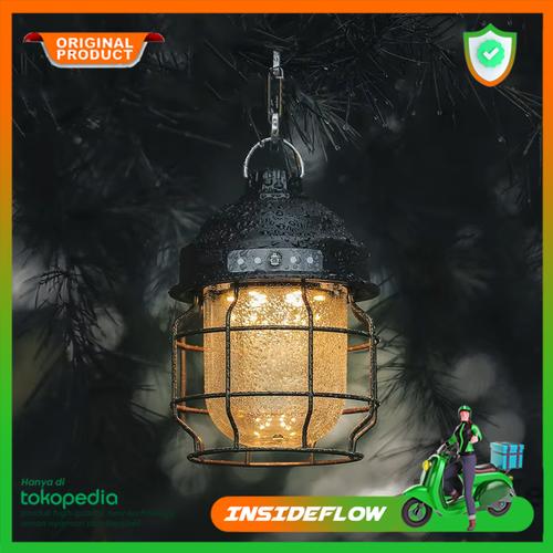 Jual Lampu Led Lentera Gantung Camping Tenda Lamp Cafe Resto Retro Klasik Antik Portable Baterai ...