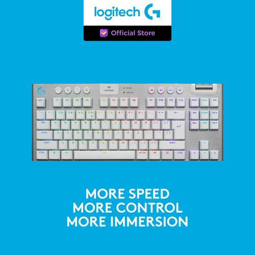 Promo Logitech G915 X LIGHTSPEED TKL Keyboard Gaming Nirkabel, Keycap ...