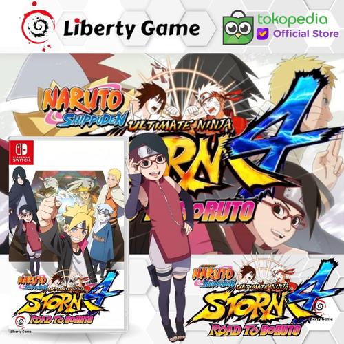 Jual Nintendo Switch Naruto Shippuden Ultimate Ninja Storm 4 Road to ...