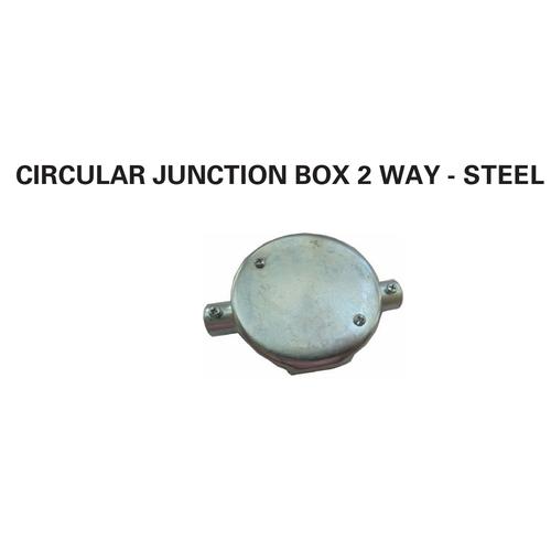 Jual CIRCULAR JUNCTION BOX 2 WAY - STEEL (THROUGH) - Kab. Bekasi ...