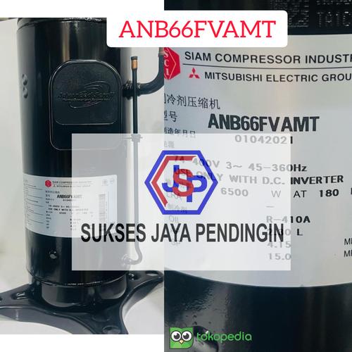 Jual Compressor Mitsubishi ANB66FVAMT R410a / Kompresor ANB66FVAMT ...
