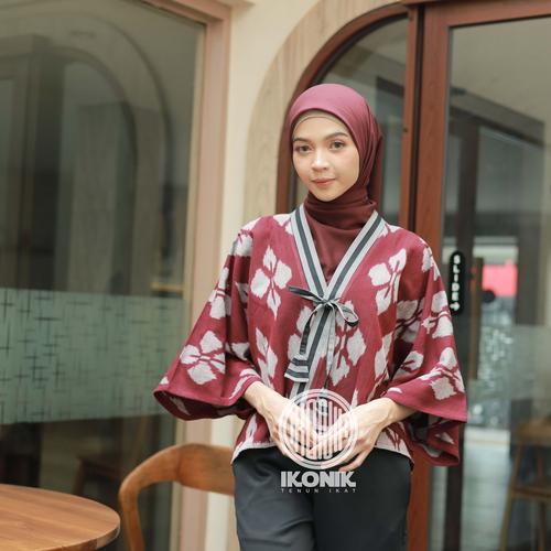 Jual [Ready Stock] IKONIK BAJU TENUN KIMONO OUTER OVERSIZE-OUTWEAR ...
