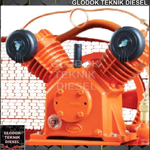 Jual Shark Bare Air Compressor 1 HP Kepala Kompresor Head pump ORIGINAL ...